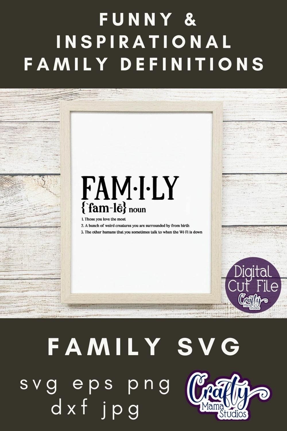 Family Definition | Funny Family Svg Design File