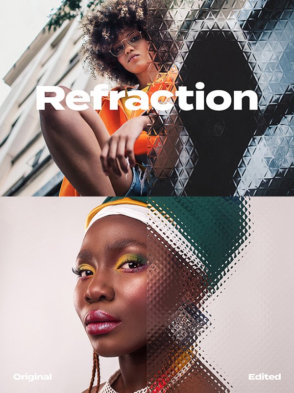 Refraction & Distortion Glass Effects