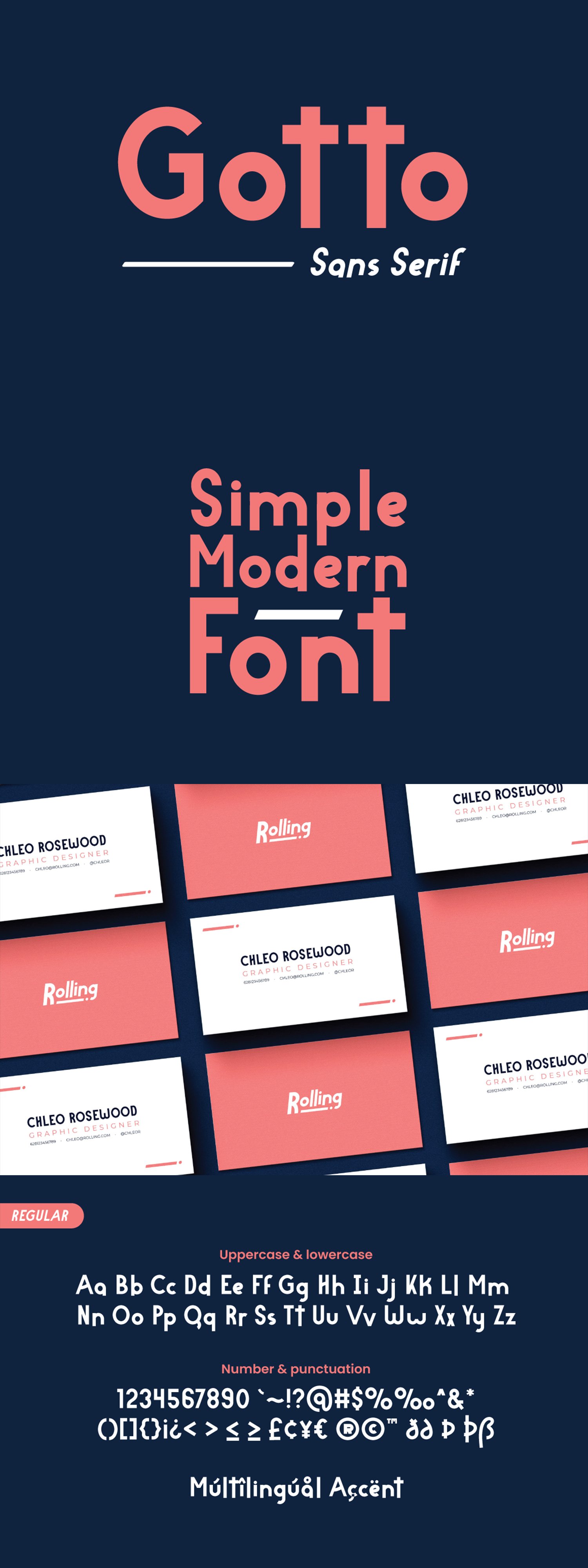 Gotto - Sans Serif