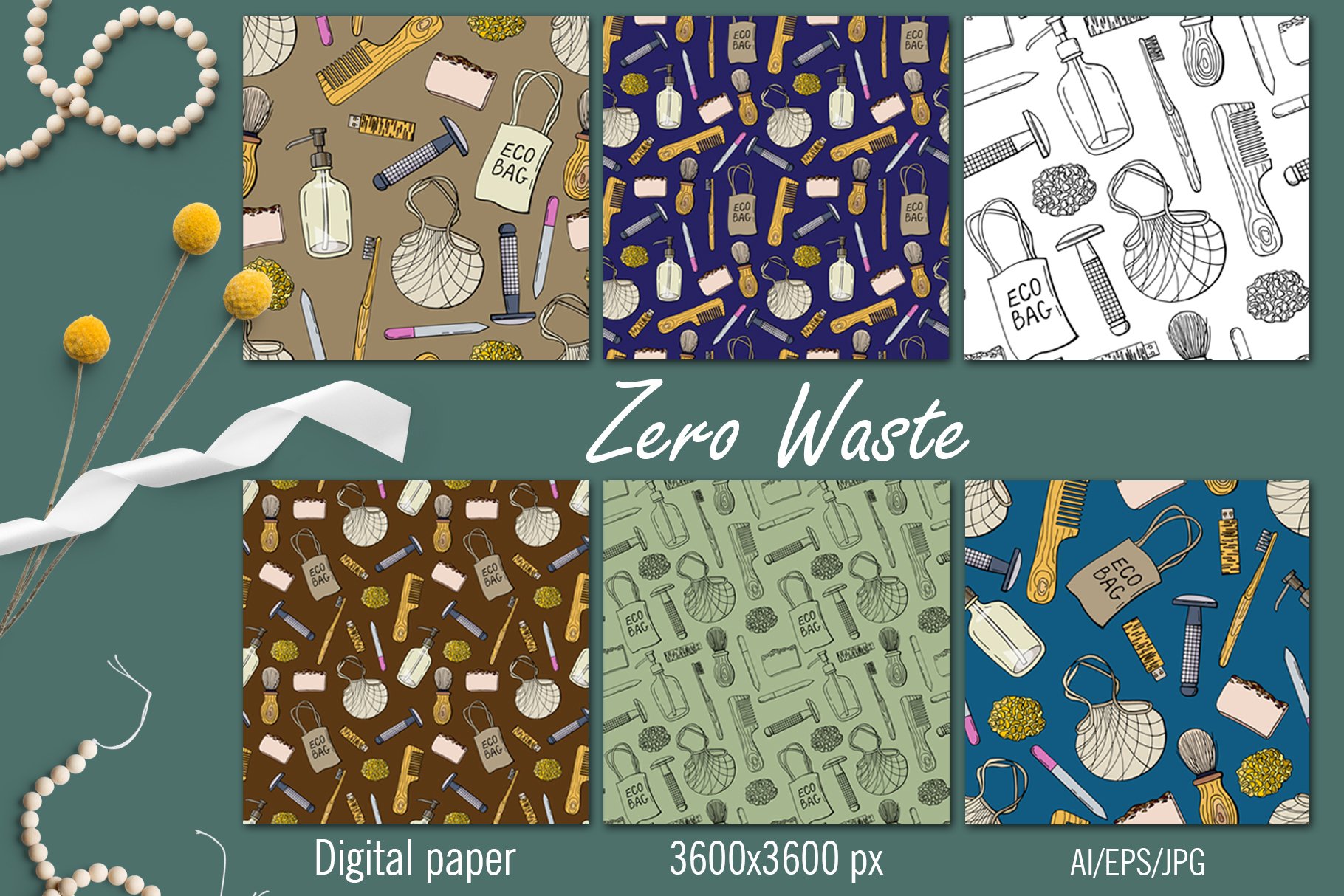 Zero Waste - Digital paper