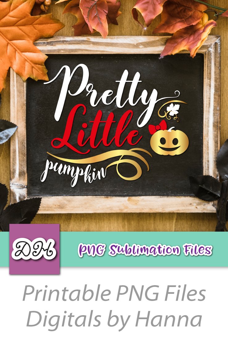 Pretty Little Pumpkin Halloween Baby Girl Sign