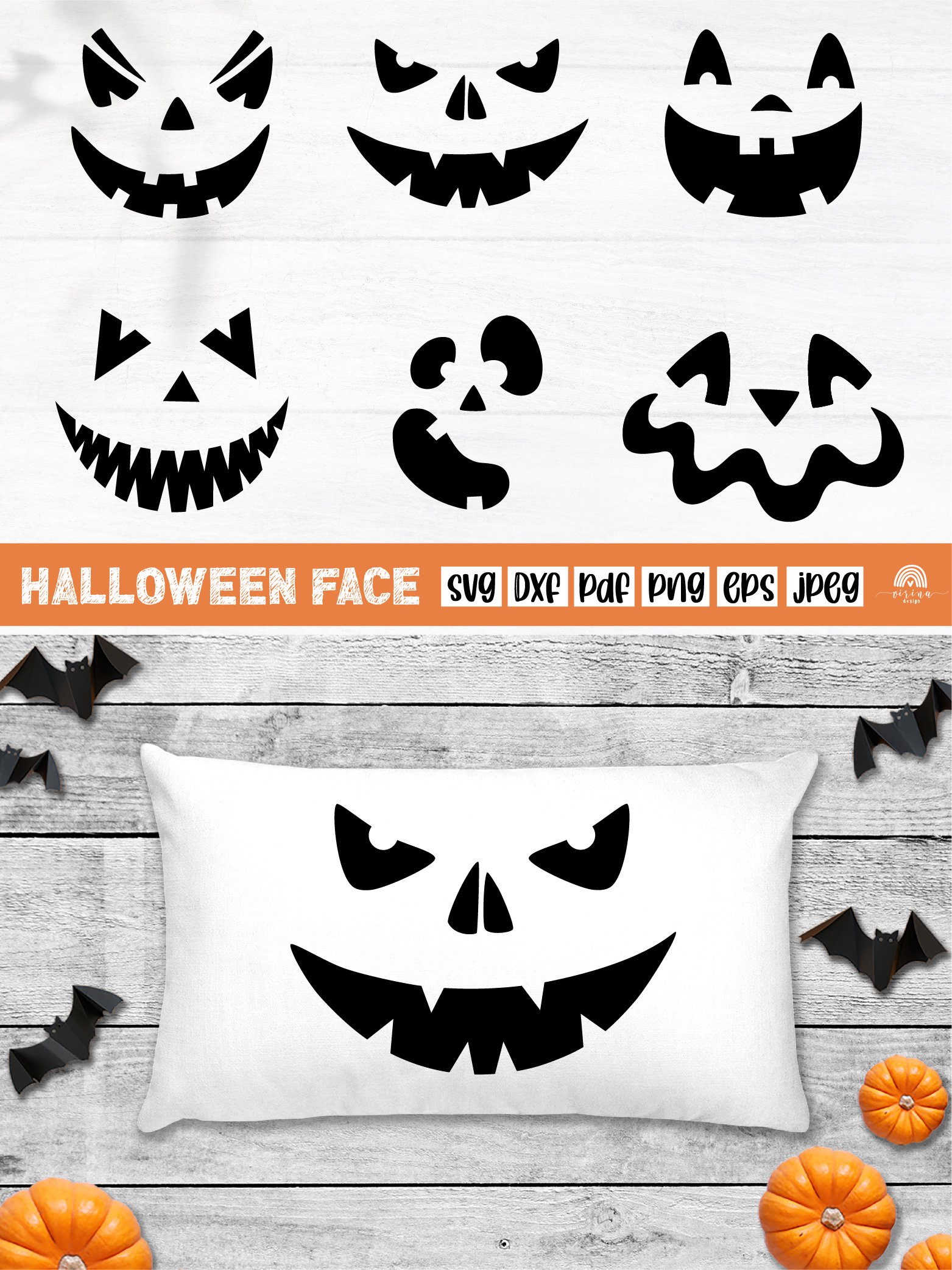 Halloween Faces Svg, Halloween Clip Art, pumpkin faces svg