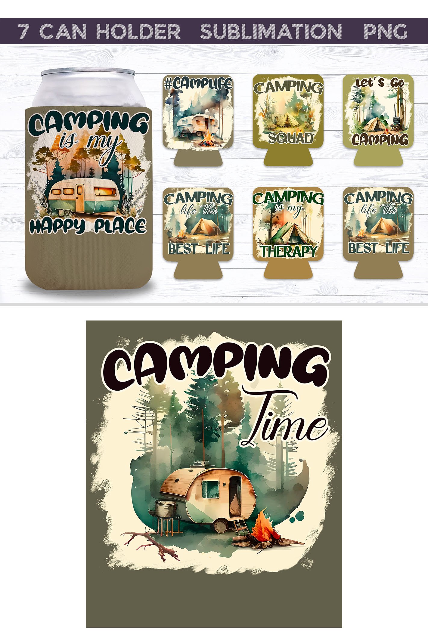Camping Can Holder | Camping Can koozie