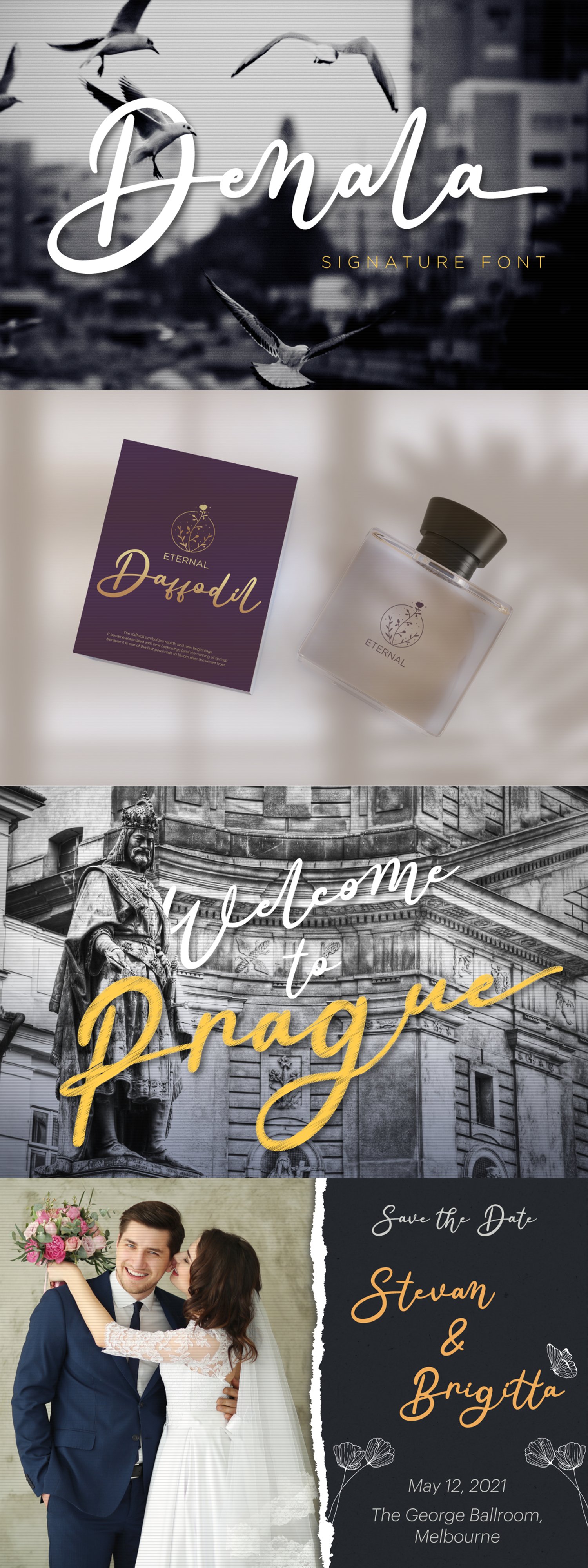 Denala - Signature Font (1274511)