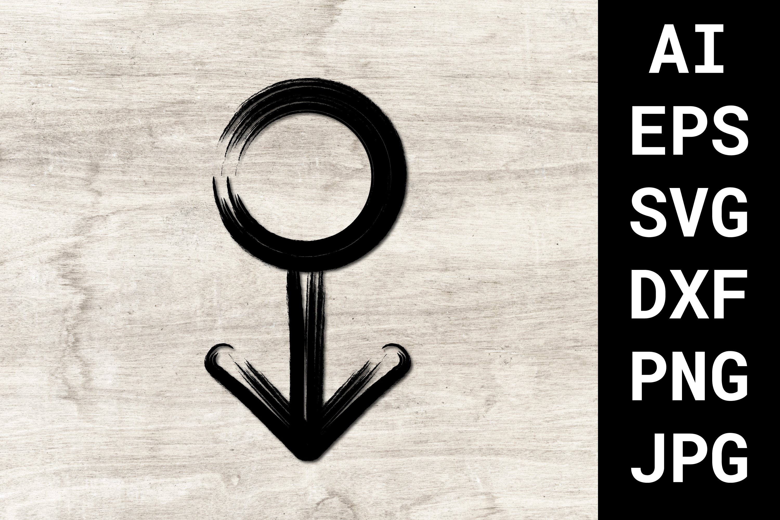 Male gender symbol SVG | Male gender Icon | Male sign SVG