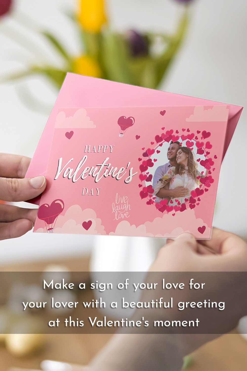 Valentine's Day Card Canva Template Design