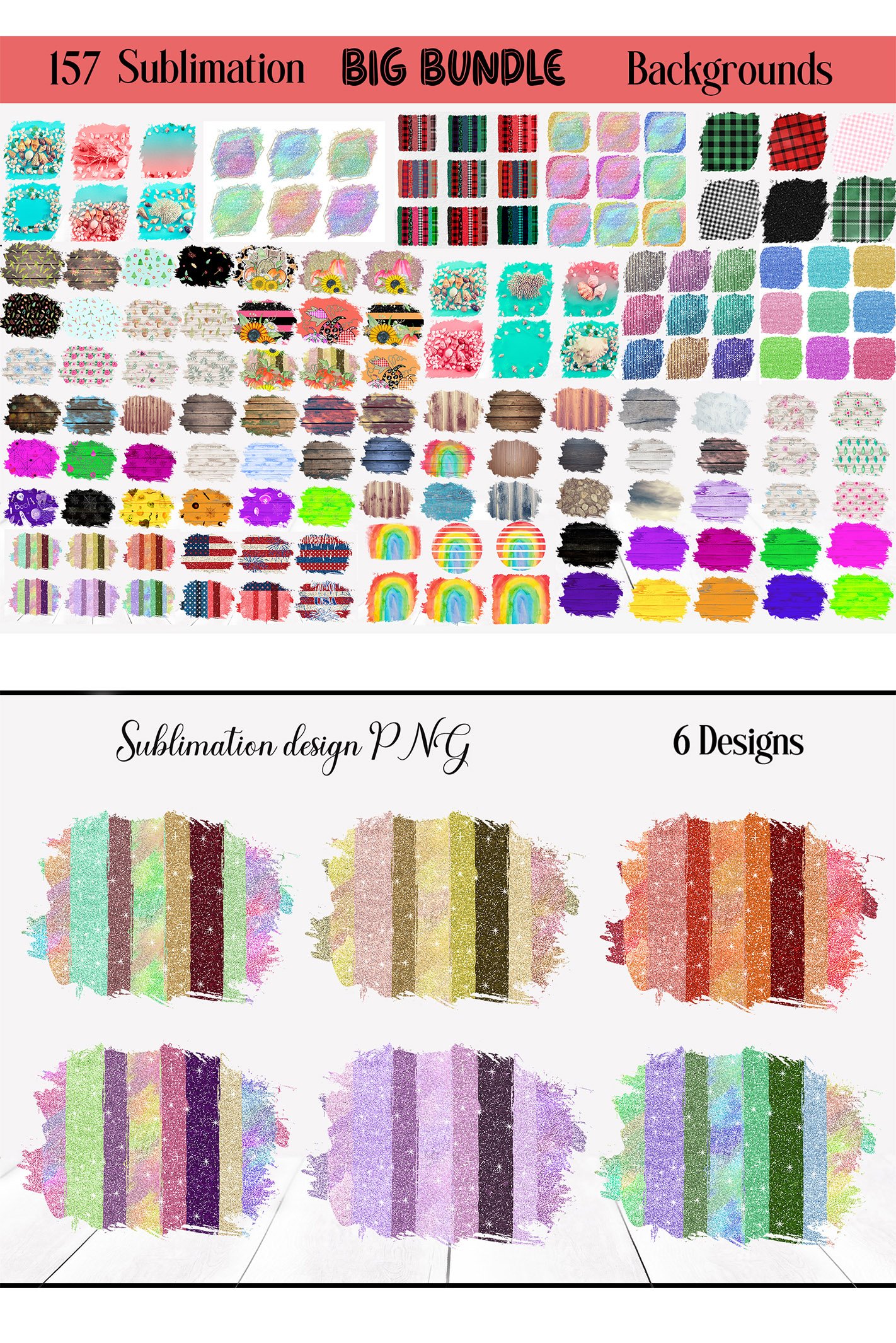 Sublimation Background Bundle| Background Design PNG