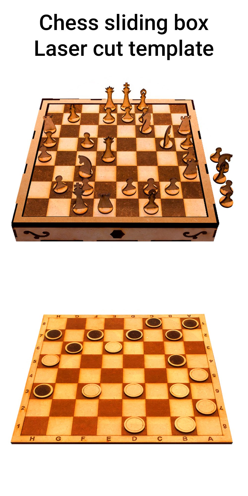Chess Board Game Template