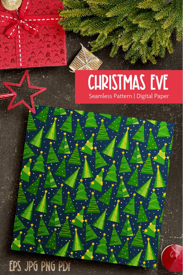 Christmas Eve | Seamless Pattern | Digital Paper (1045206)