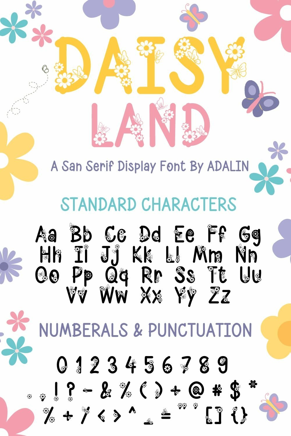 Daisy Land - Display Font