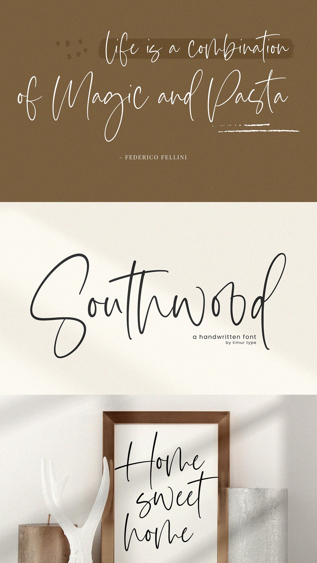 Southwood - A Handwritten Script font