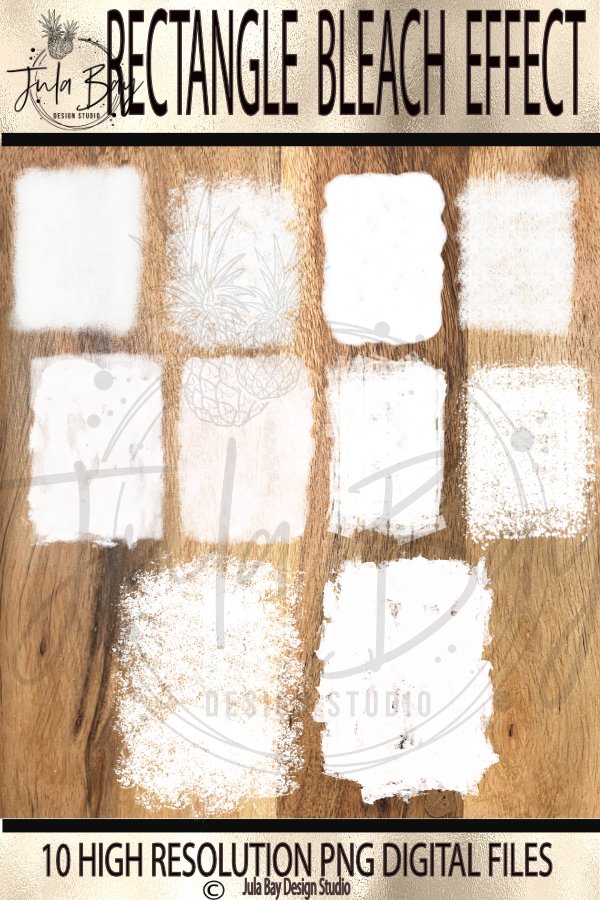 White Background PNG Rectangle Bleach Effect Background PNG