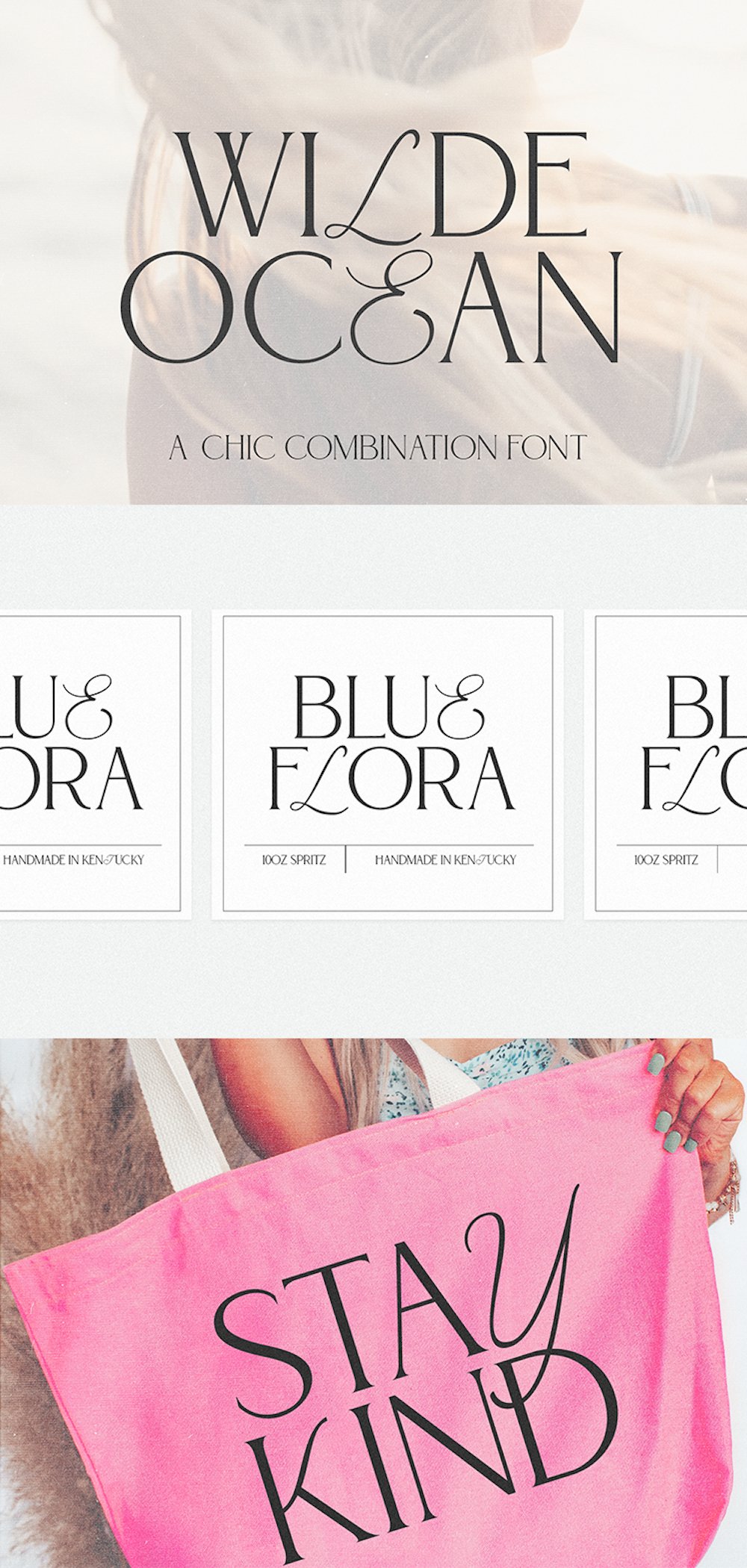 Wilde Ocean - Serif Calligraphy Font