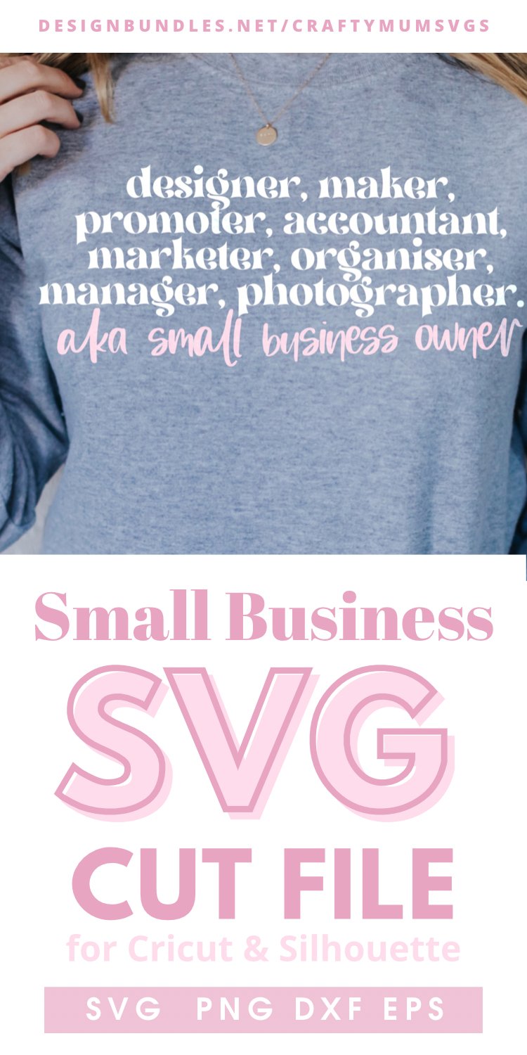 Small Business Owner SVG | Shop Small Sweater Cut (1220822)
