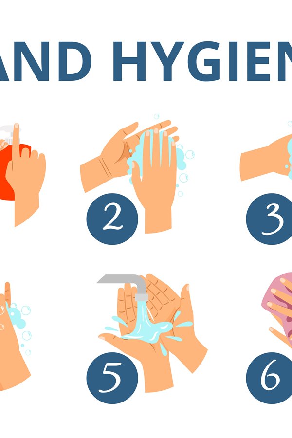 Hand hygiene instruction