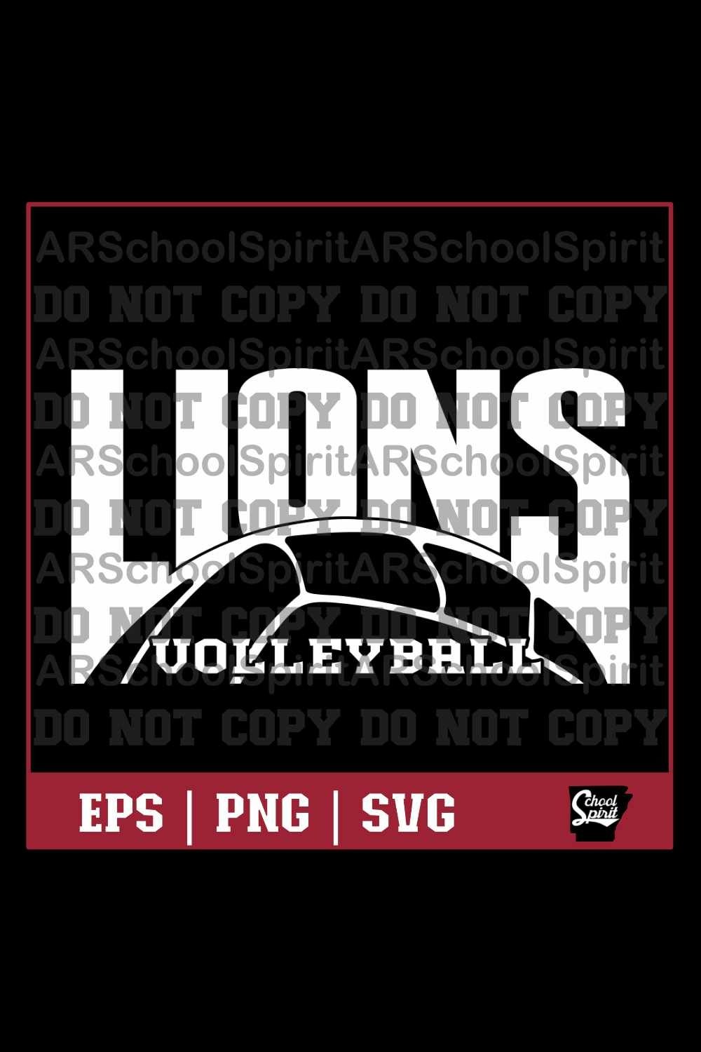 Lions Volleyball Design