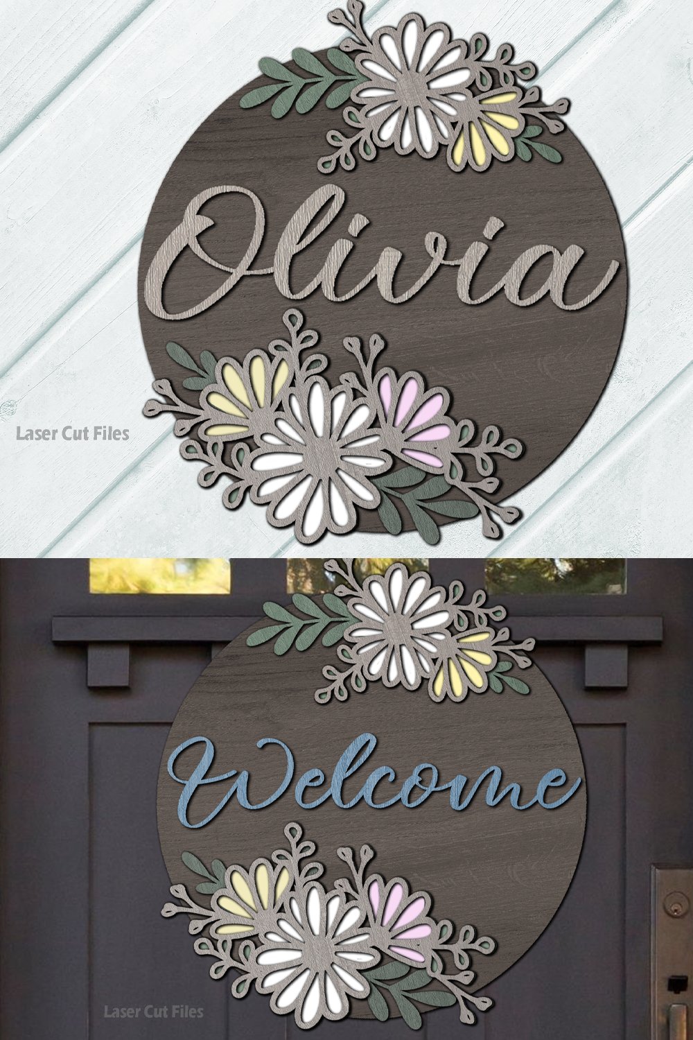 Daisy Sign SVG Laser Cut Files | Daisy SVG | Nursery Decor