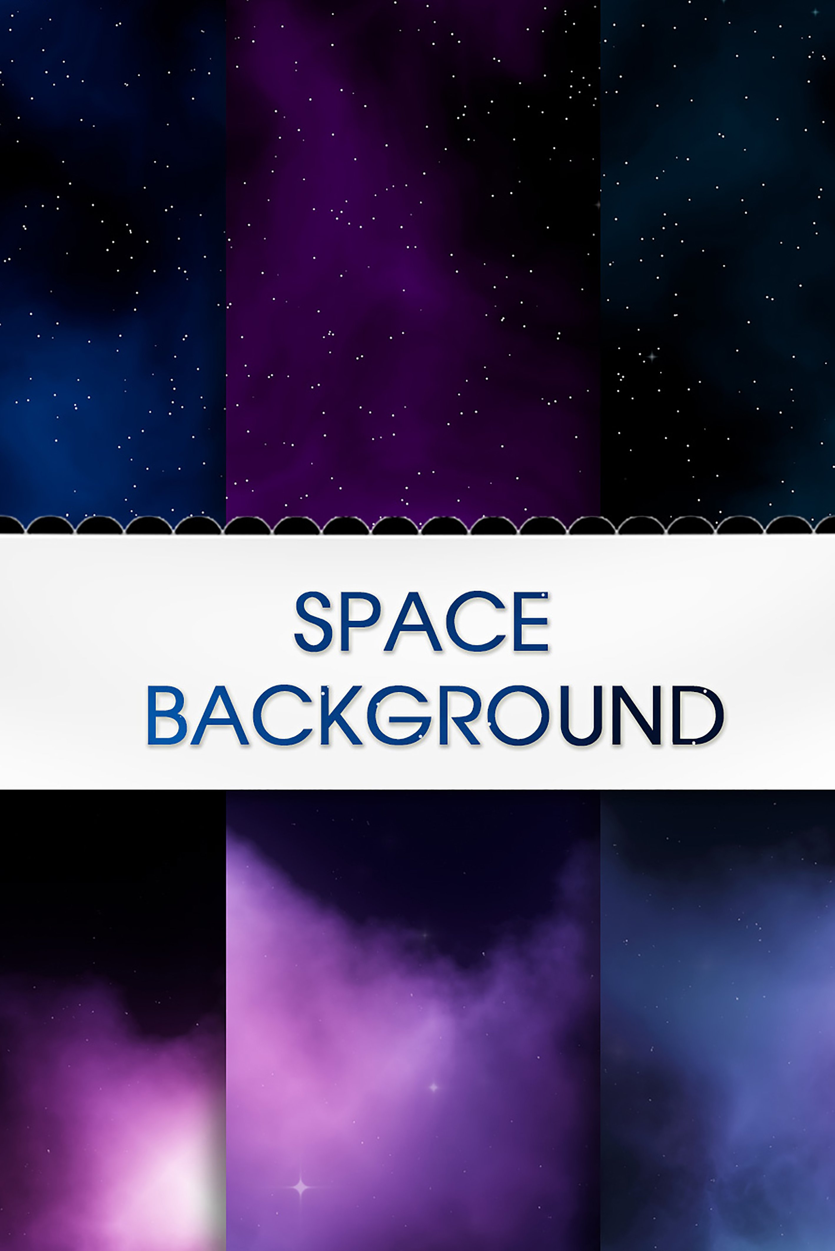 Space Backgrounds Galaxy, Stars, Digital Paper