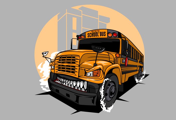 MONSTER SCHOOL BUS