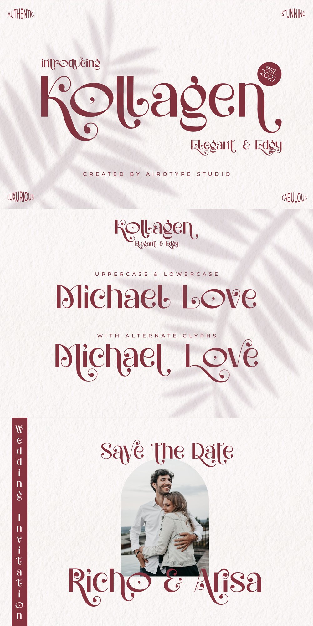 Kollagen - Stylish Modern Sans Serif Font