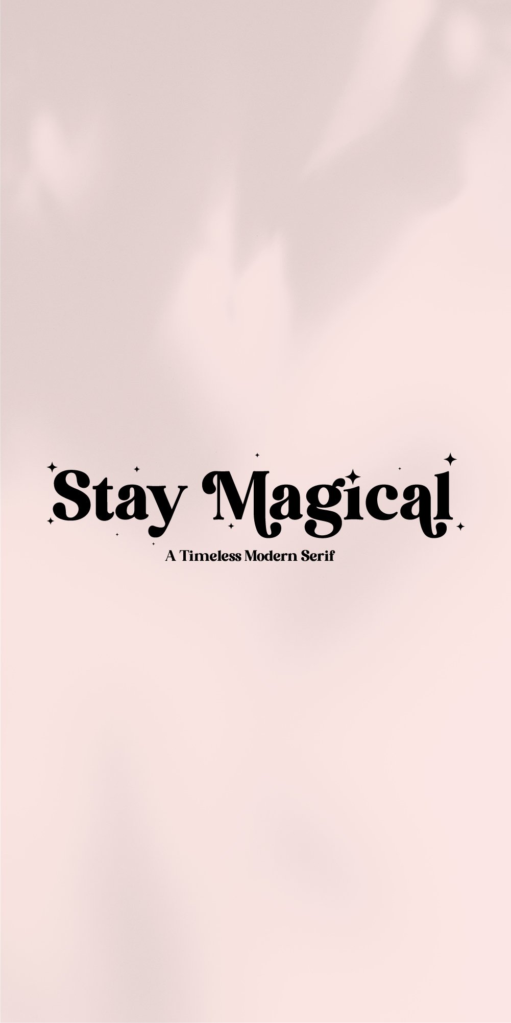 Stay Magical A Timeless Serif Font