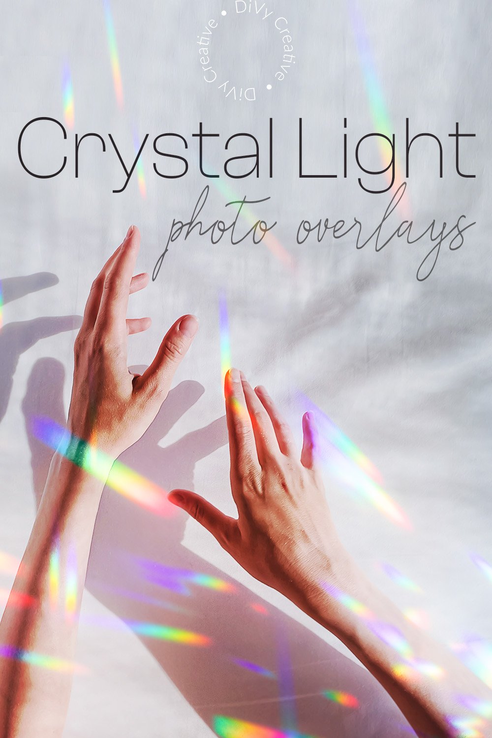 Crystal light photo overlays.