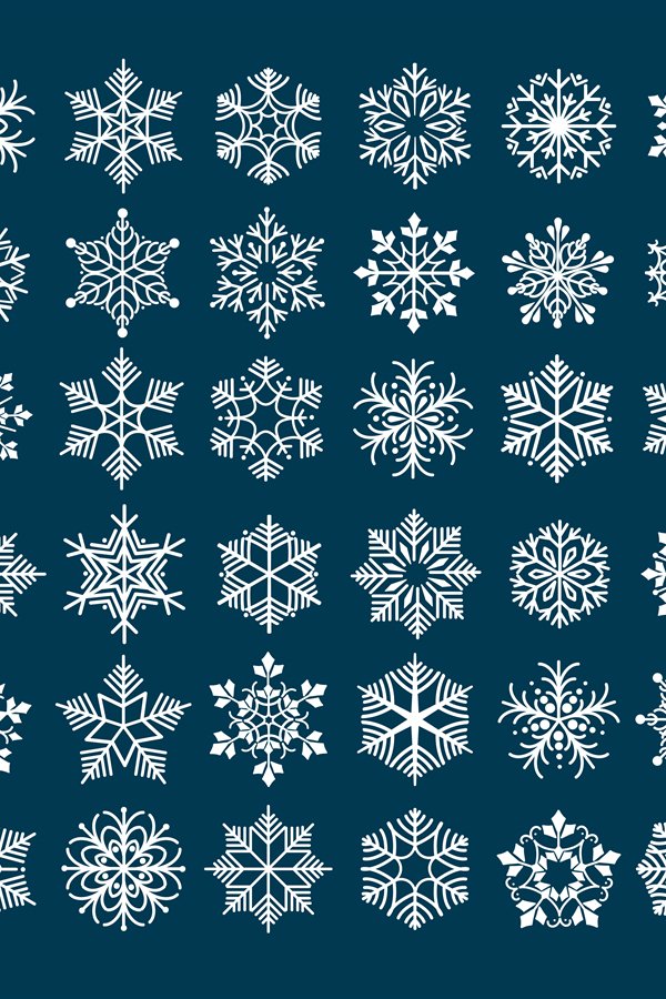 Snowflake vector set (942538)