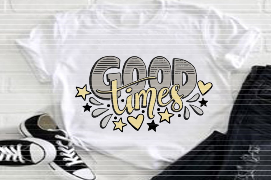 Good Times Cutting file SVG DXF FCM