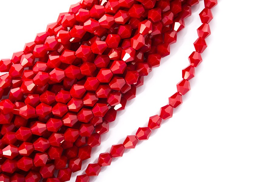 Photo of red Beautiful Sparkle Crystal Beads (863864)