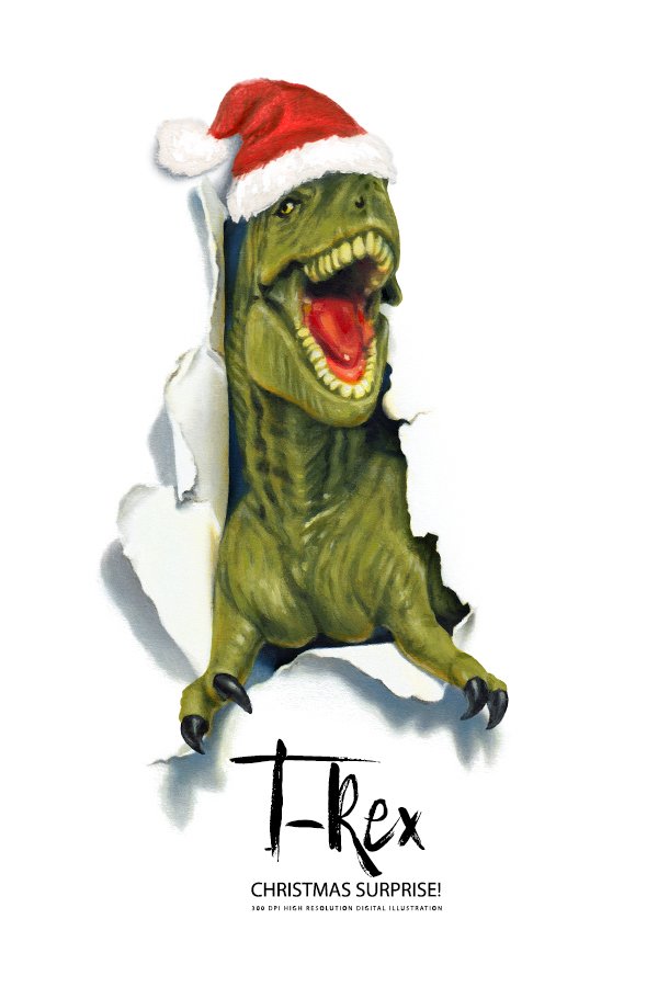 T-Rex Christmas Surprise (1021041)
