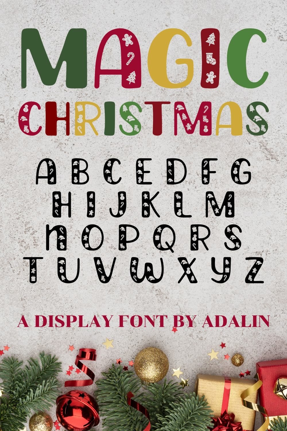 Magic Christmas - Display Font