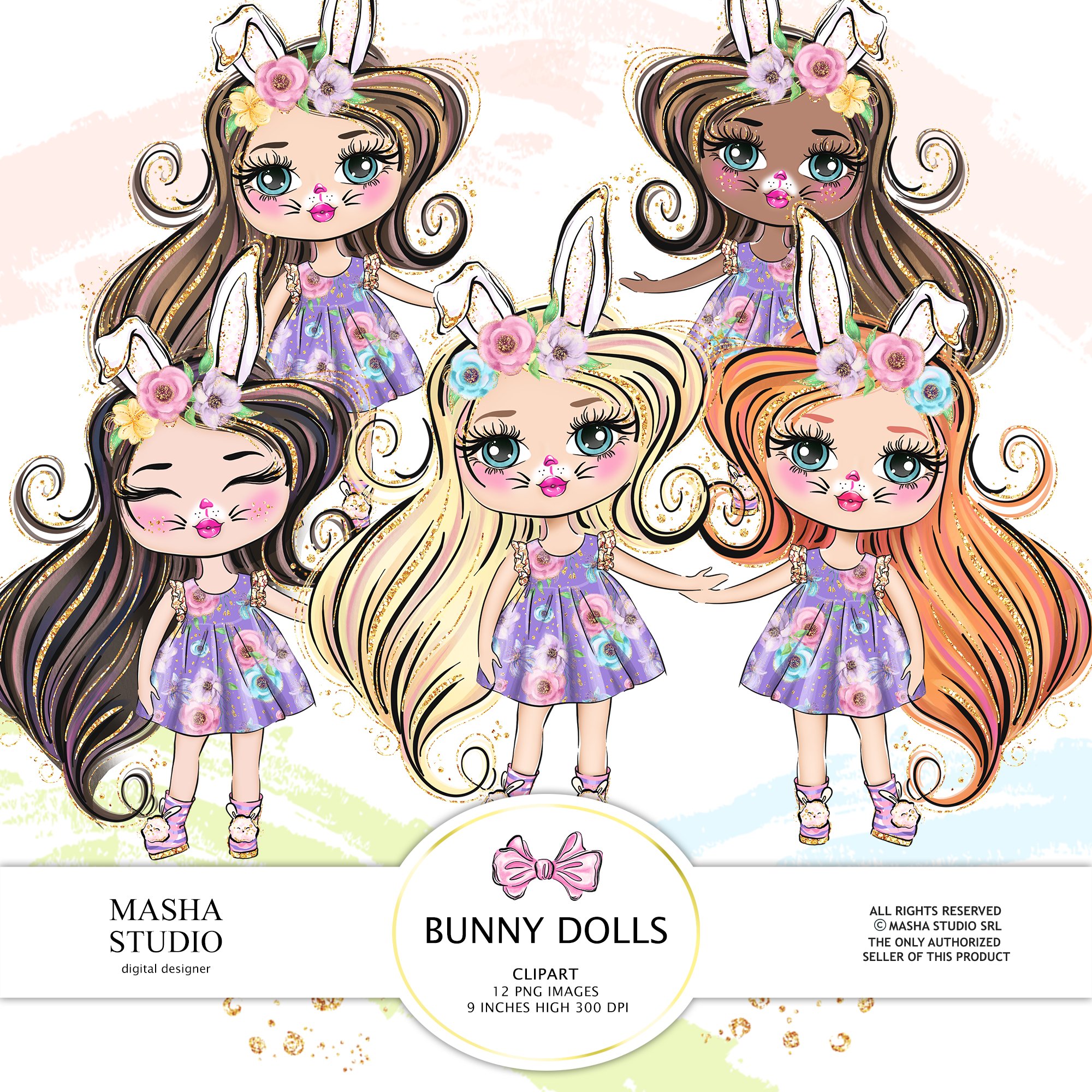 BUNNY DOLLS 2021 Clipart