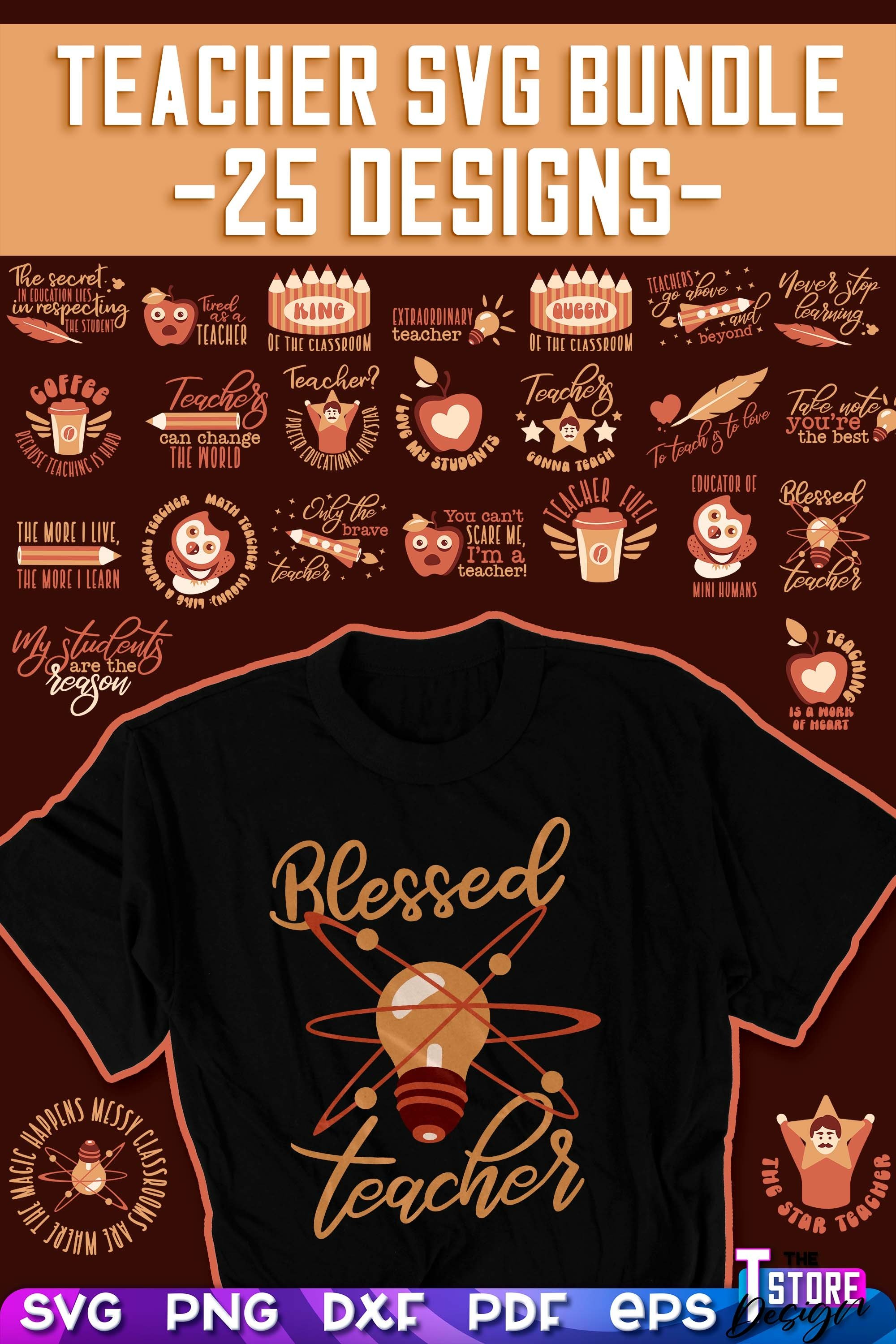 Teacher Quotes SVG Bundle |Funny Teacher SVG (2717894)