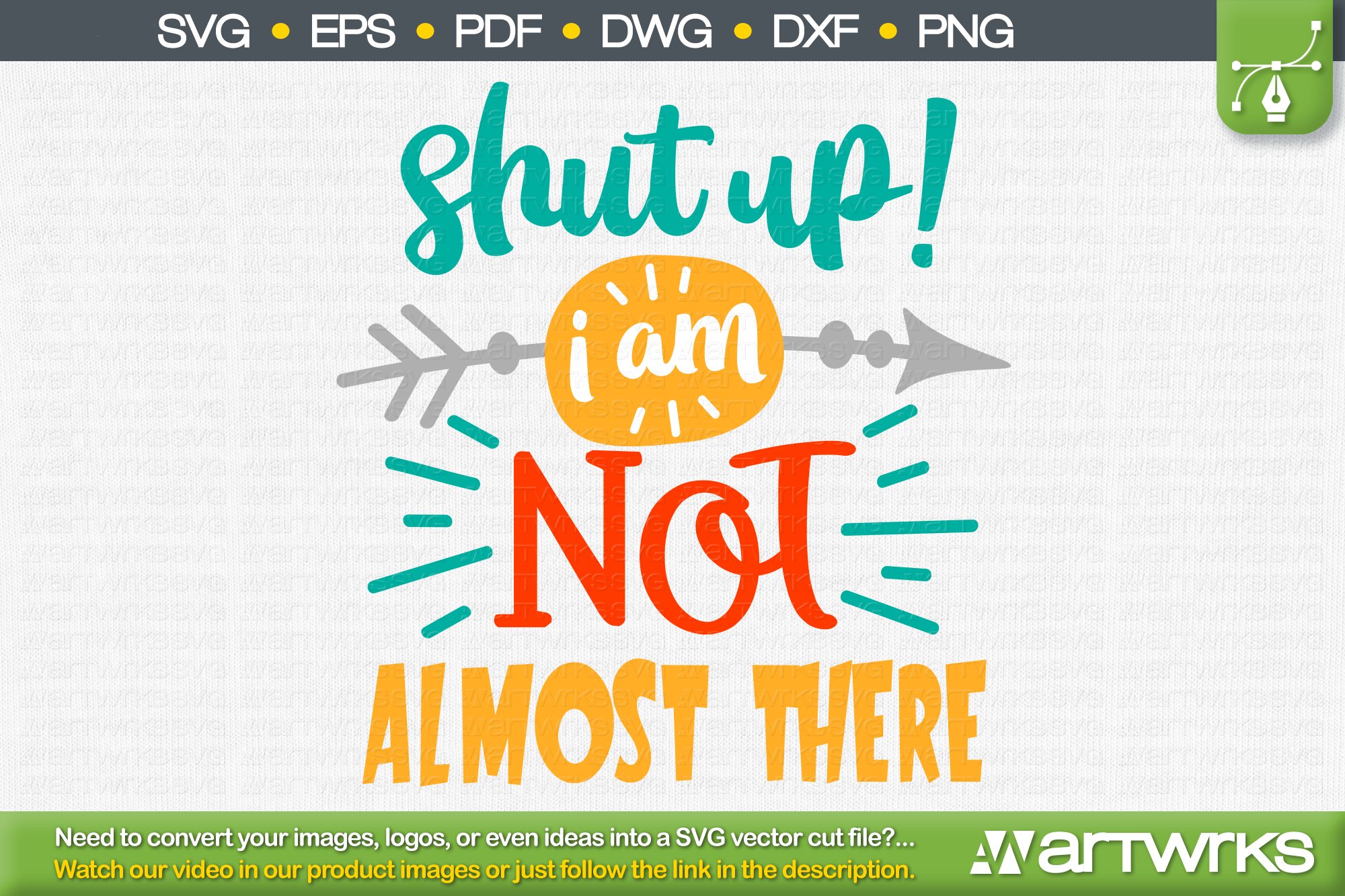 Almost there SVG files for Cricut | Shut up I am not