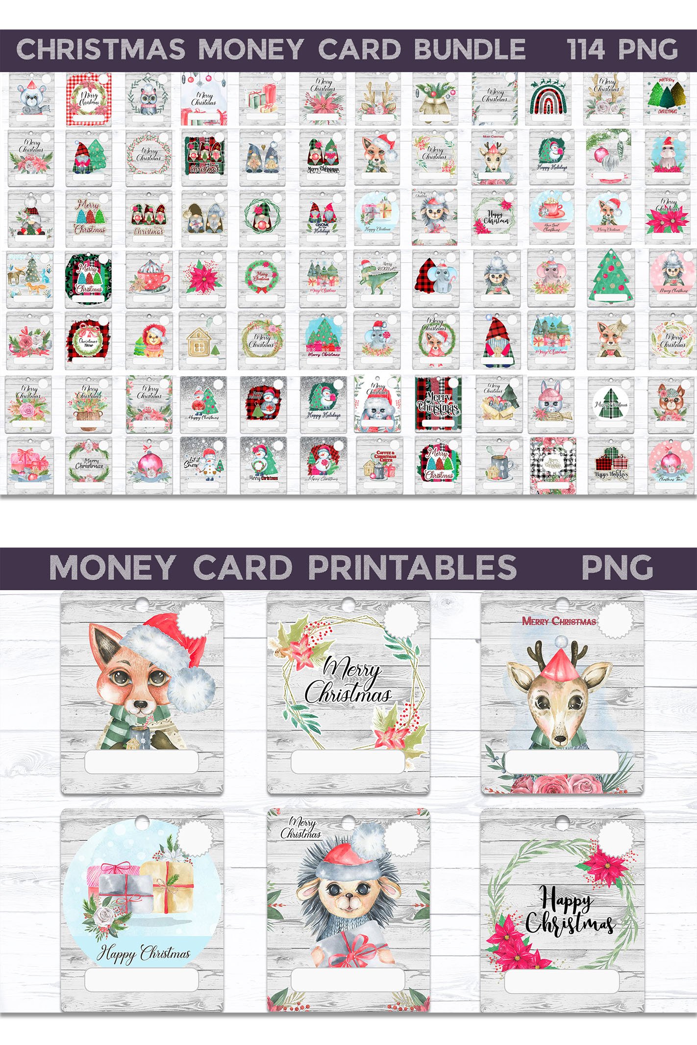 Christmas Money Card Bundle | Christmas Money Holder