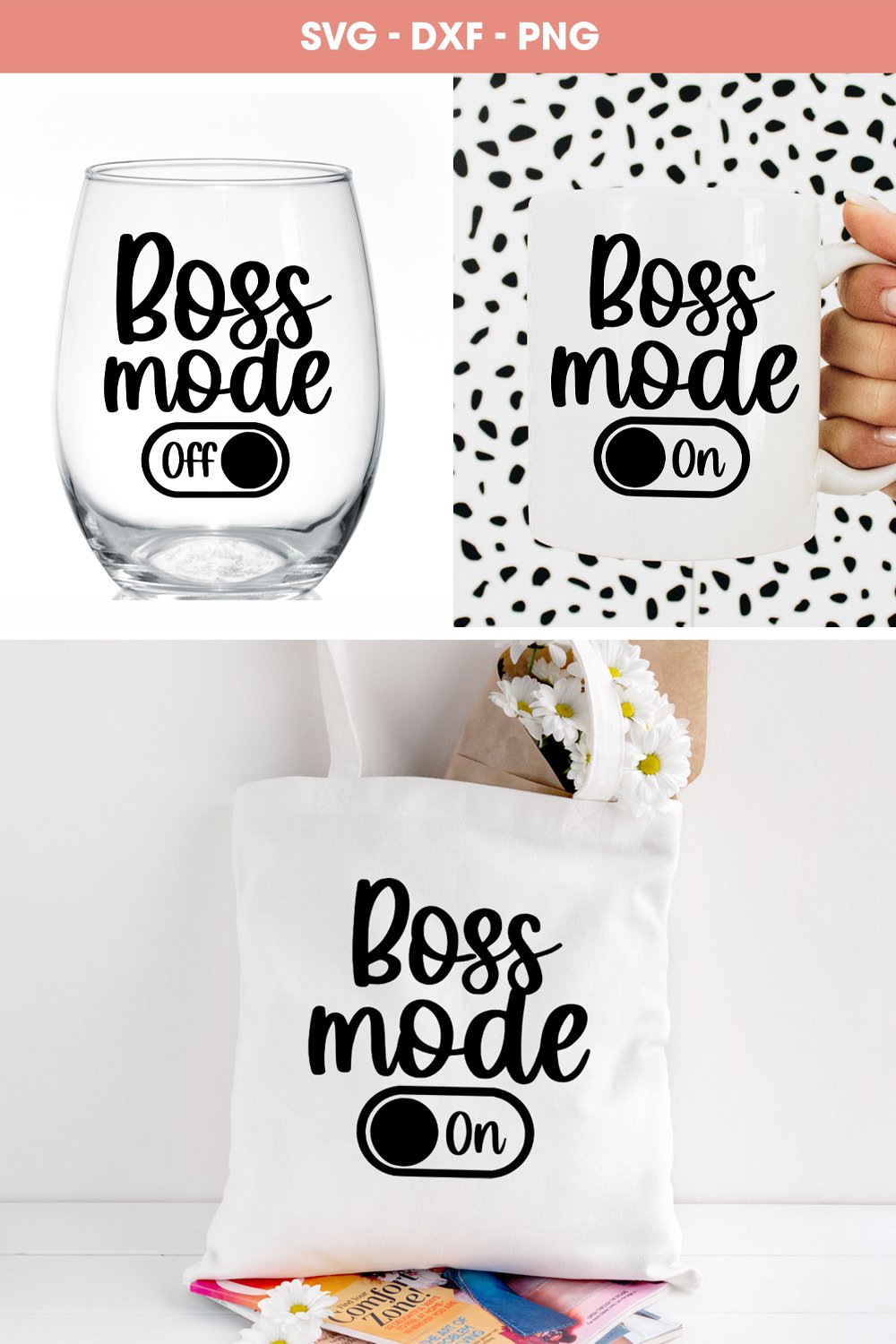 Boss mode SVG | Boss mug cup PNG