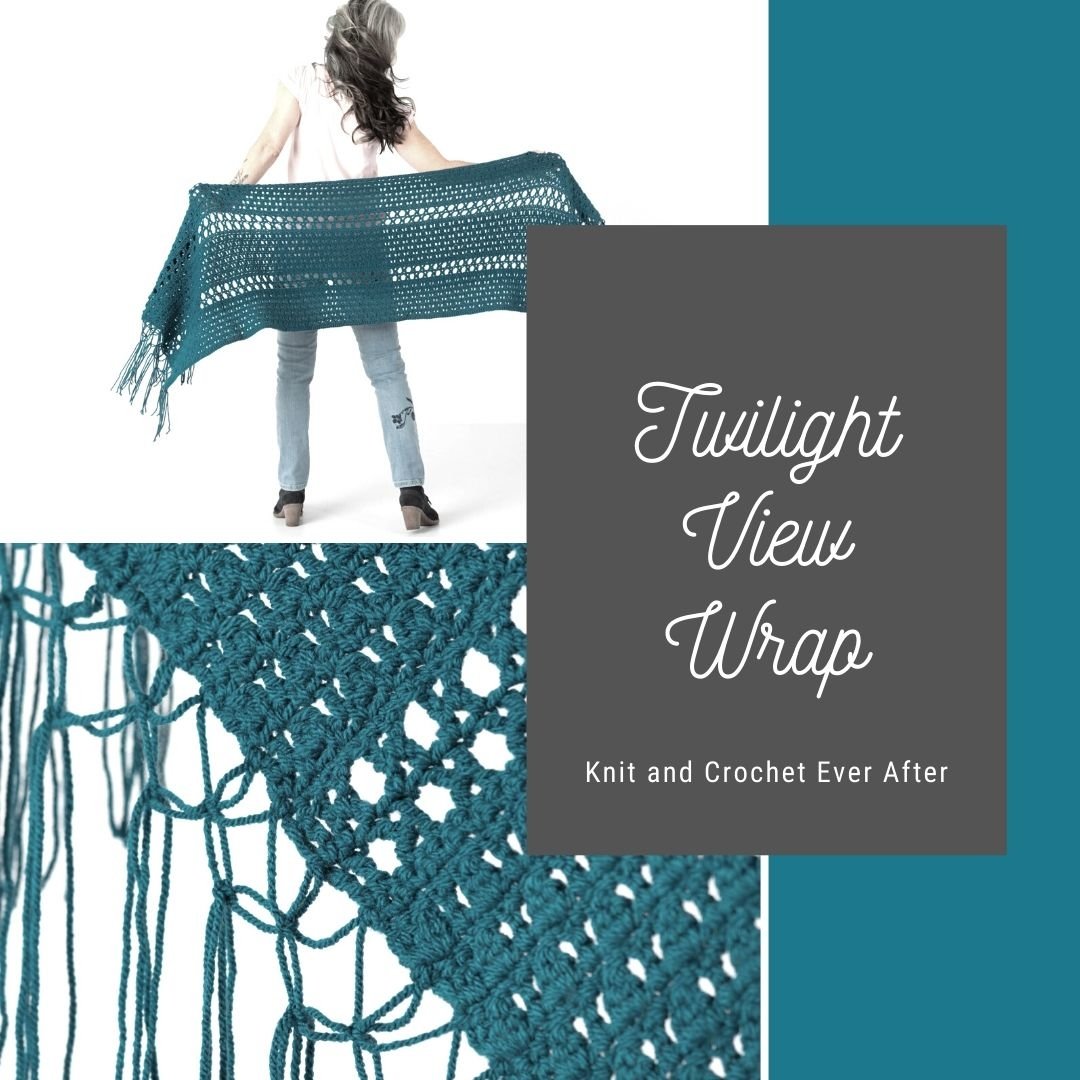 Twilight View Wrap Crochet Pattern