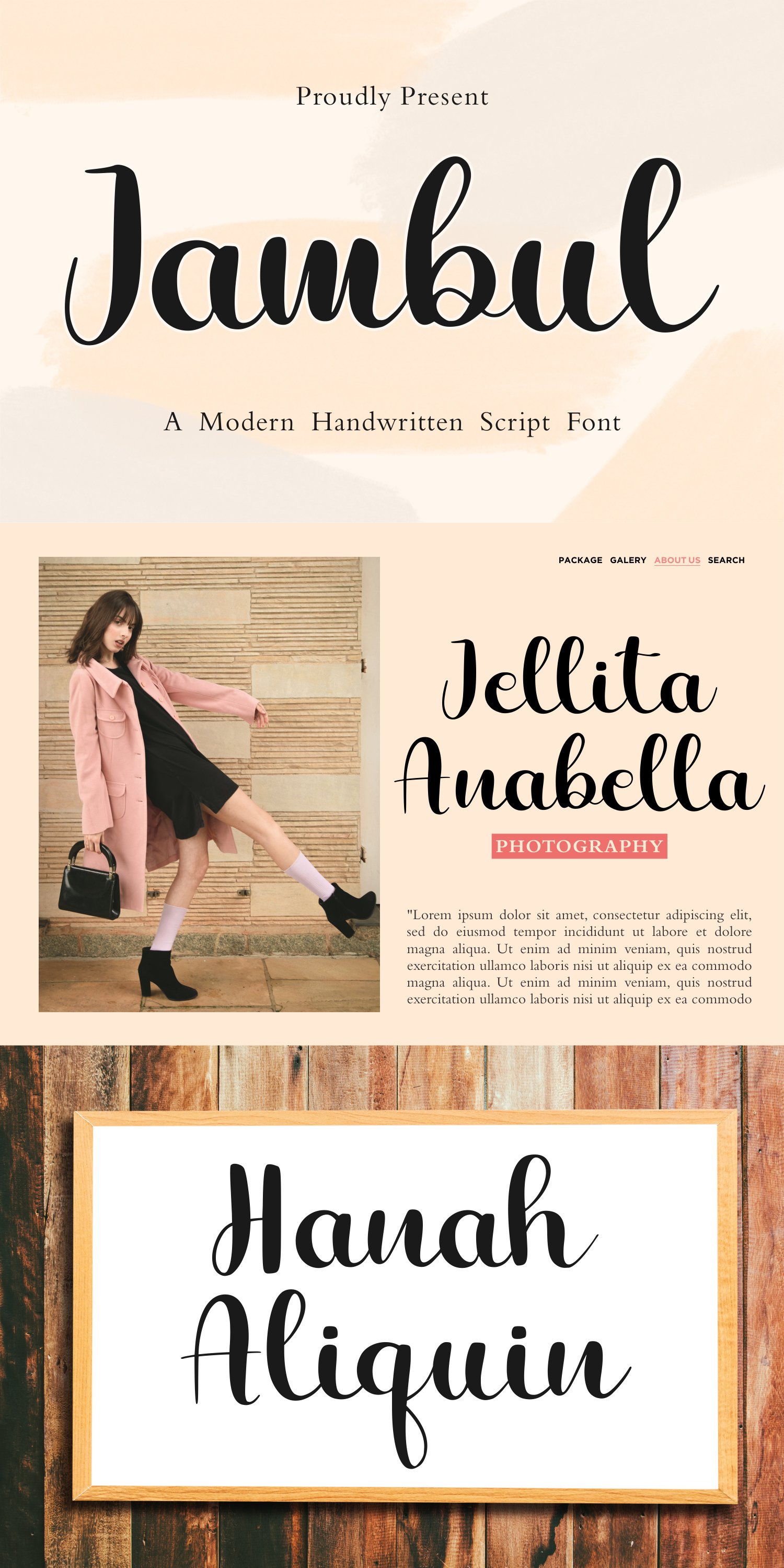 Jambul - Fun and Fat Script font