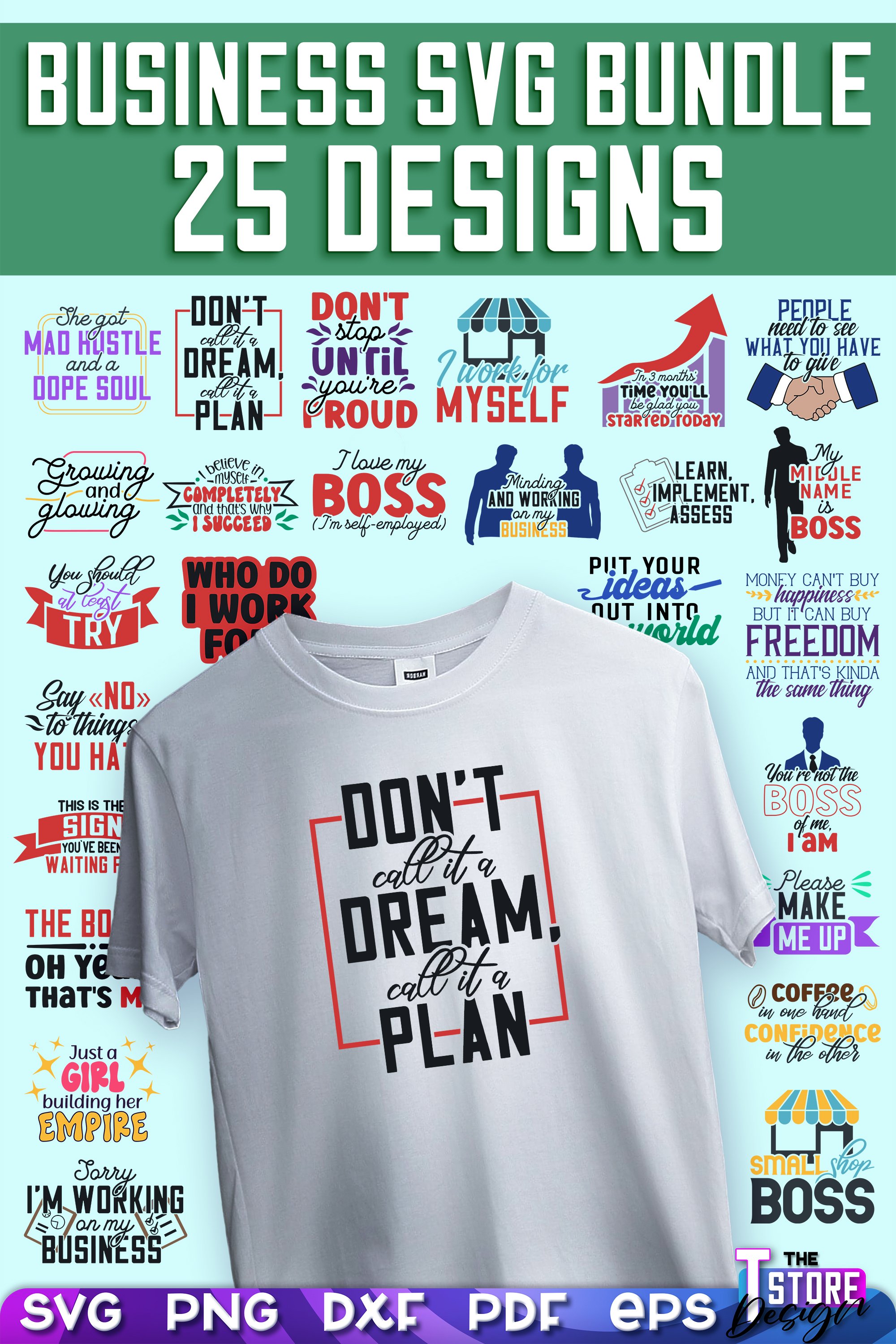 Business SVG Bundle | Business Quotes SVG |Team (2478555)