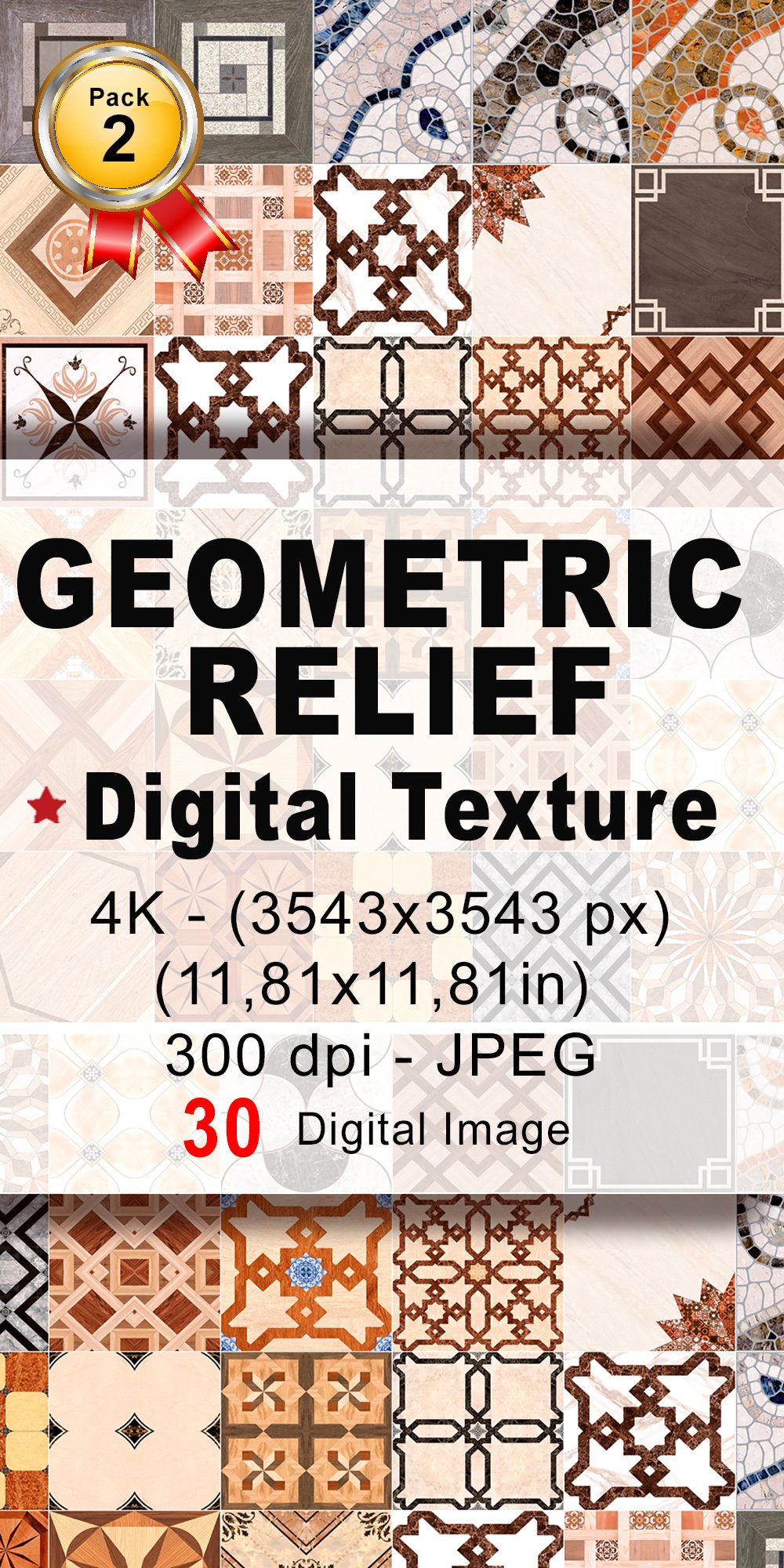 PACK 02, Beige Textured, Digital Paper