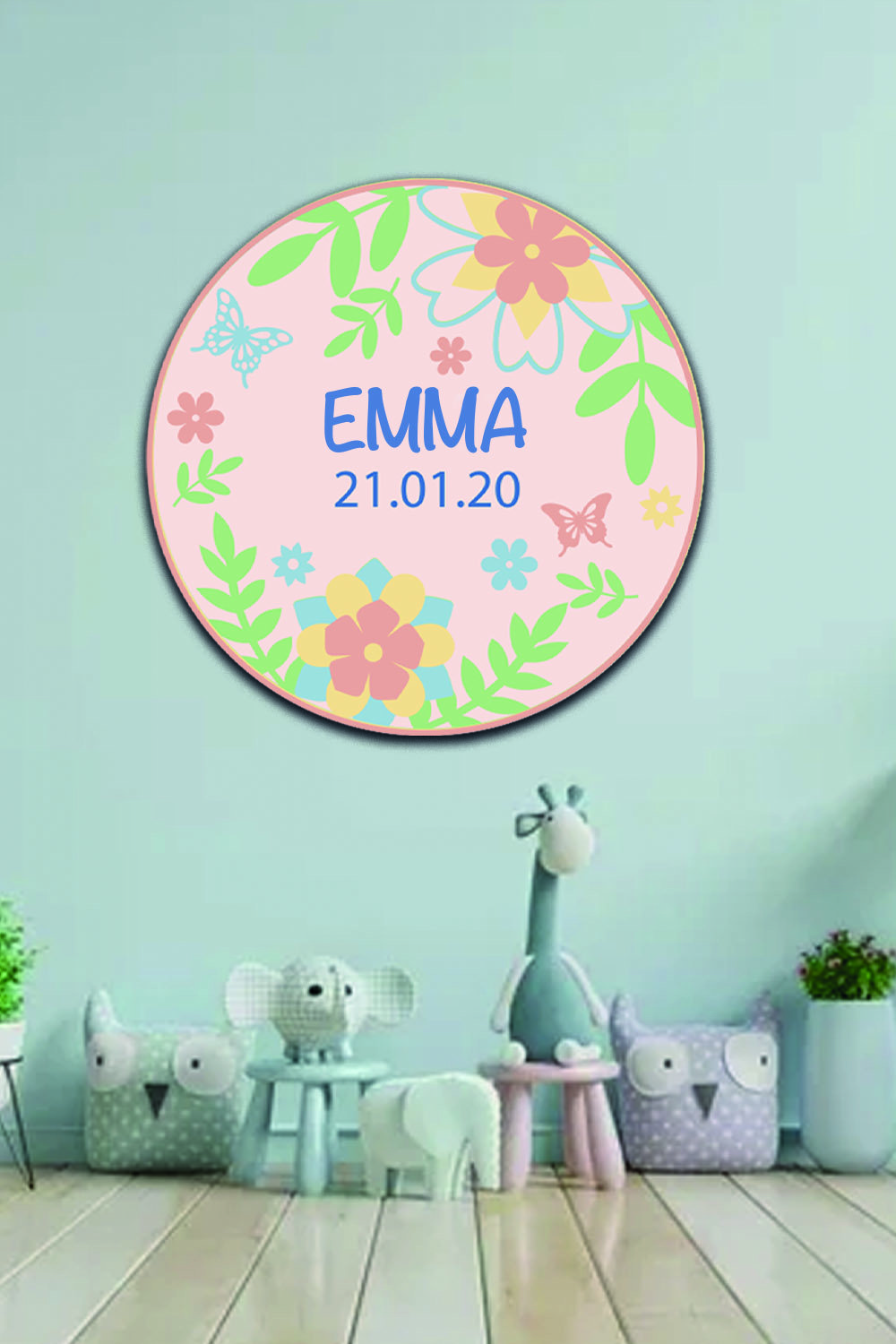 Kids Panel Multilayer Wall Decorative Template