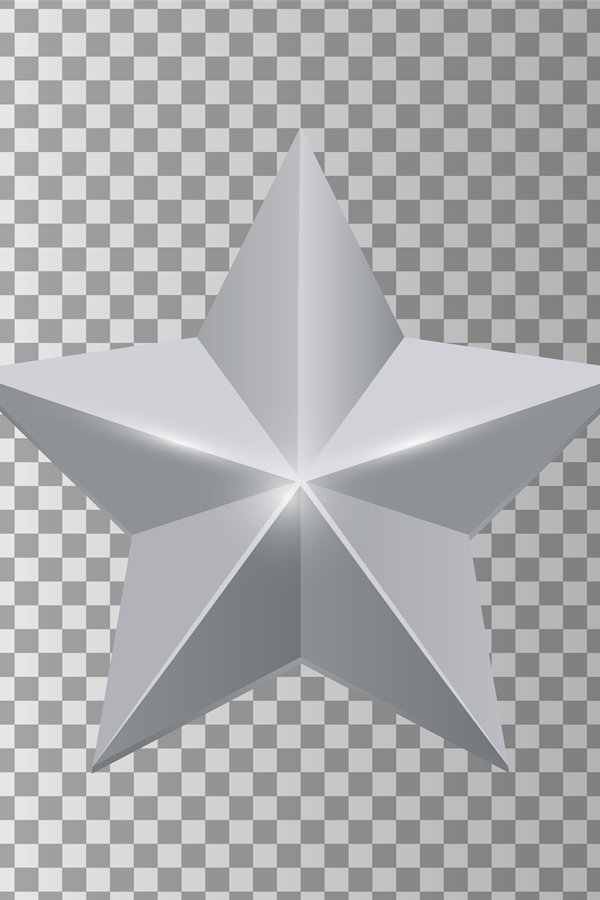 Metal stars. Realistic gold silver bronze stars vector set