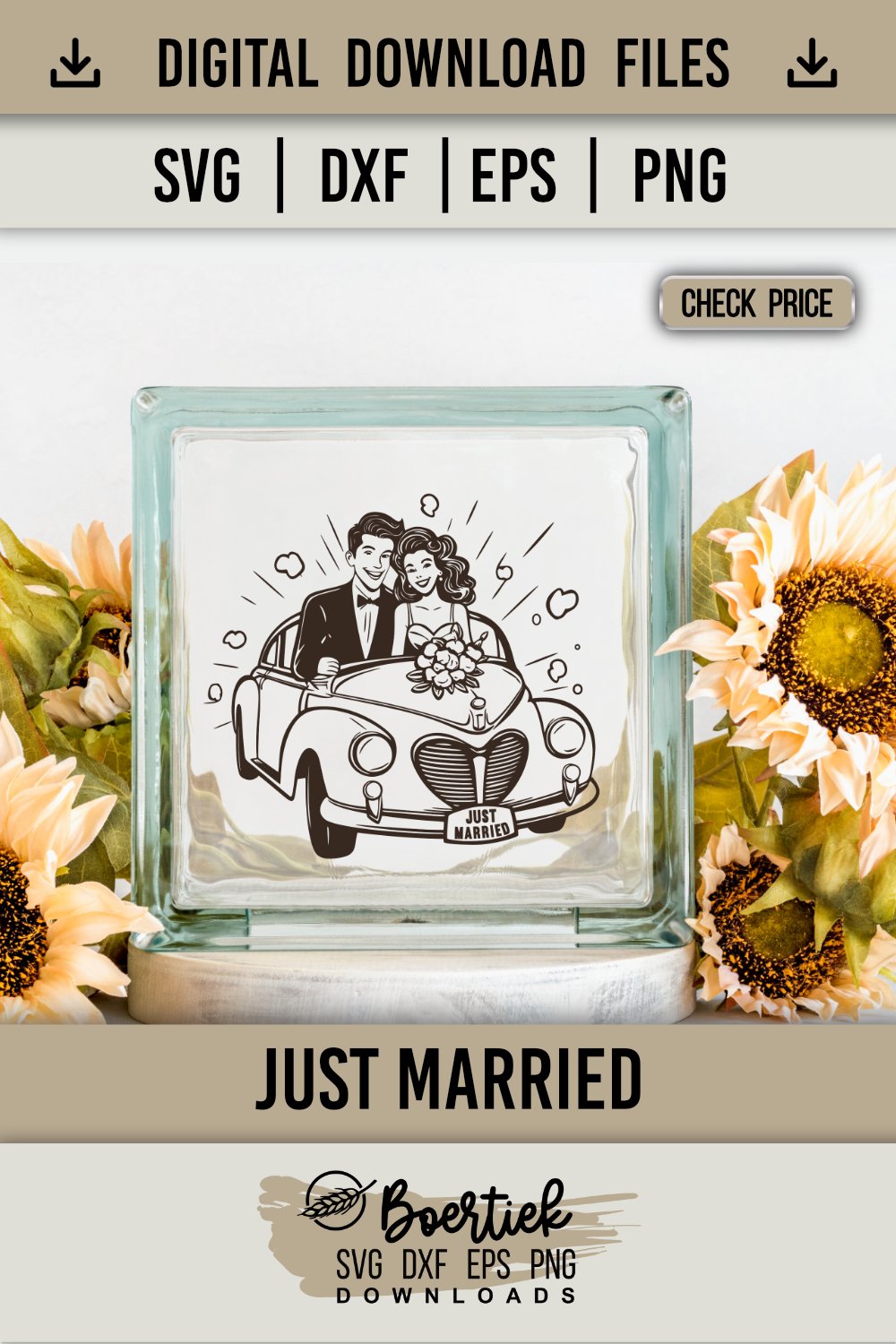 Just married SVG file (3088038)