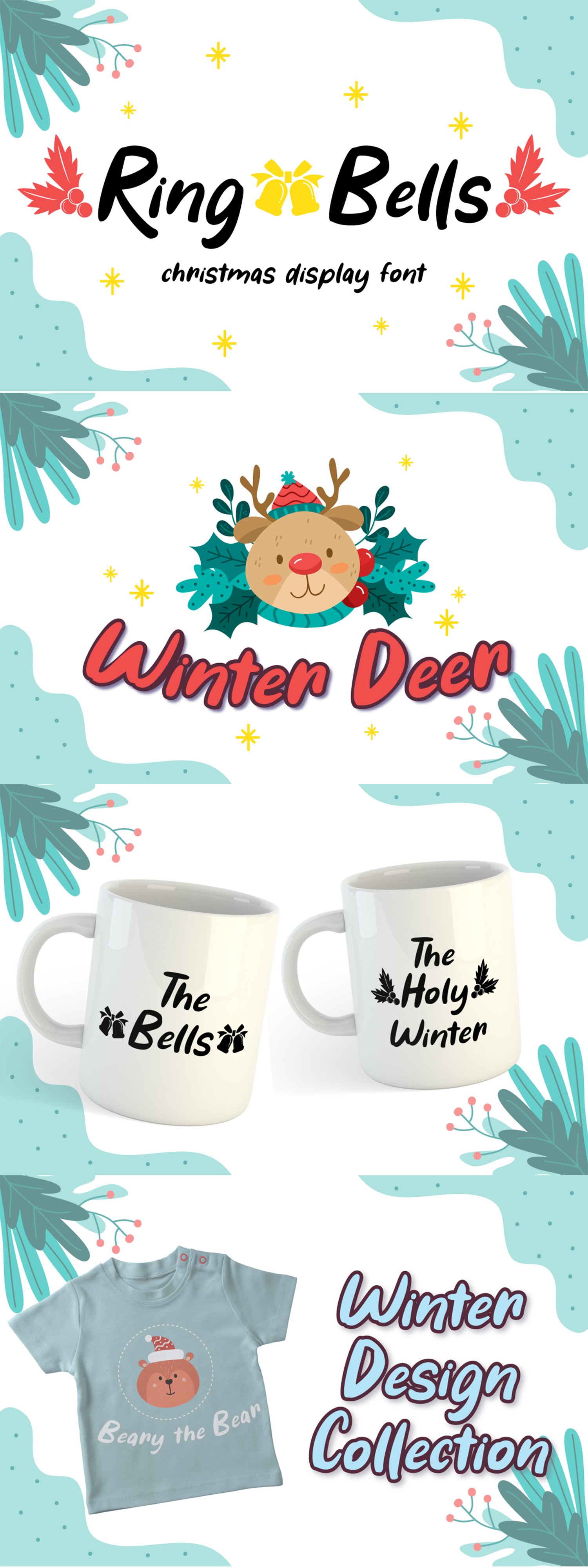 Ring Bells - Christmas Font (997986)