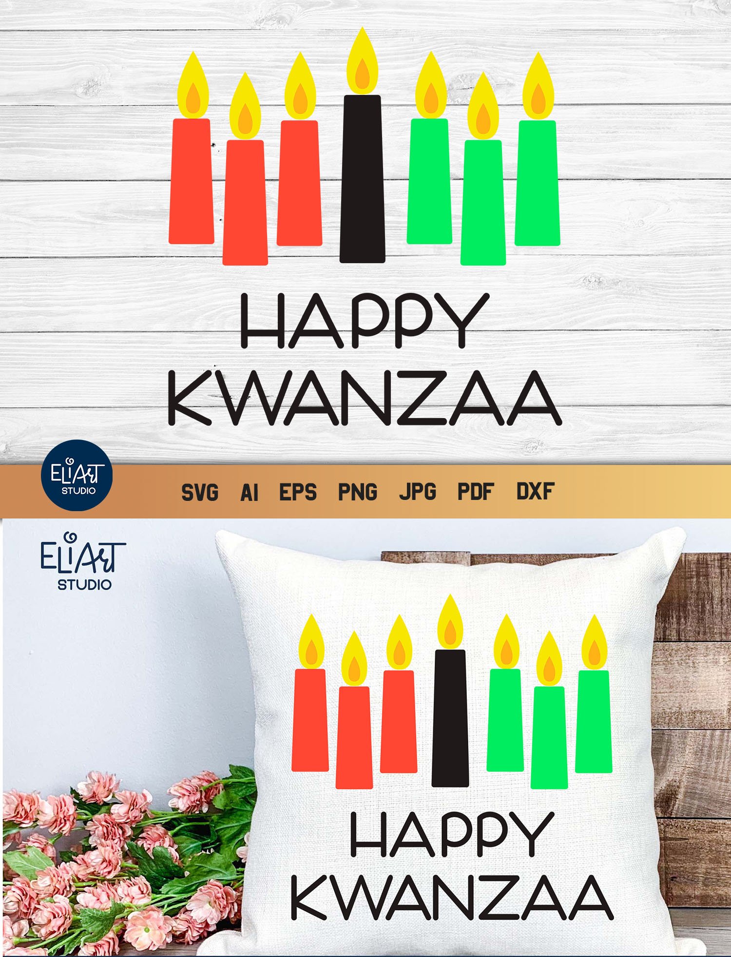 Kwanzaa SVG | Happy Kwanzaa PNG