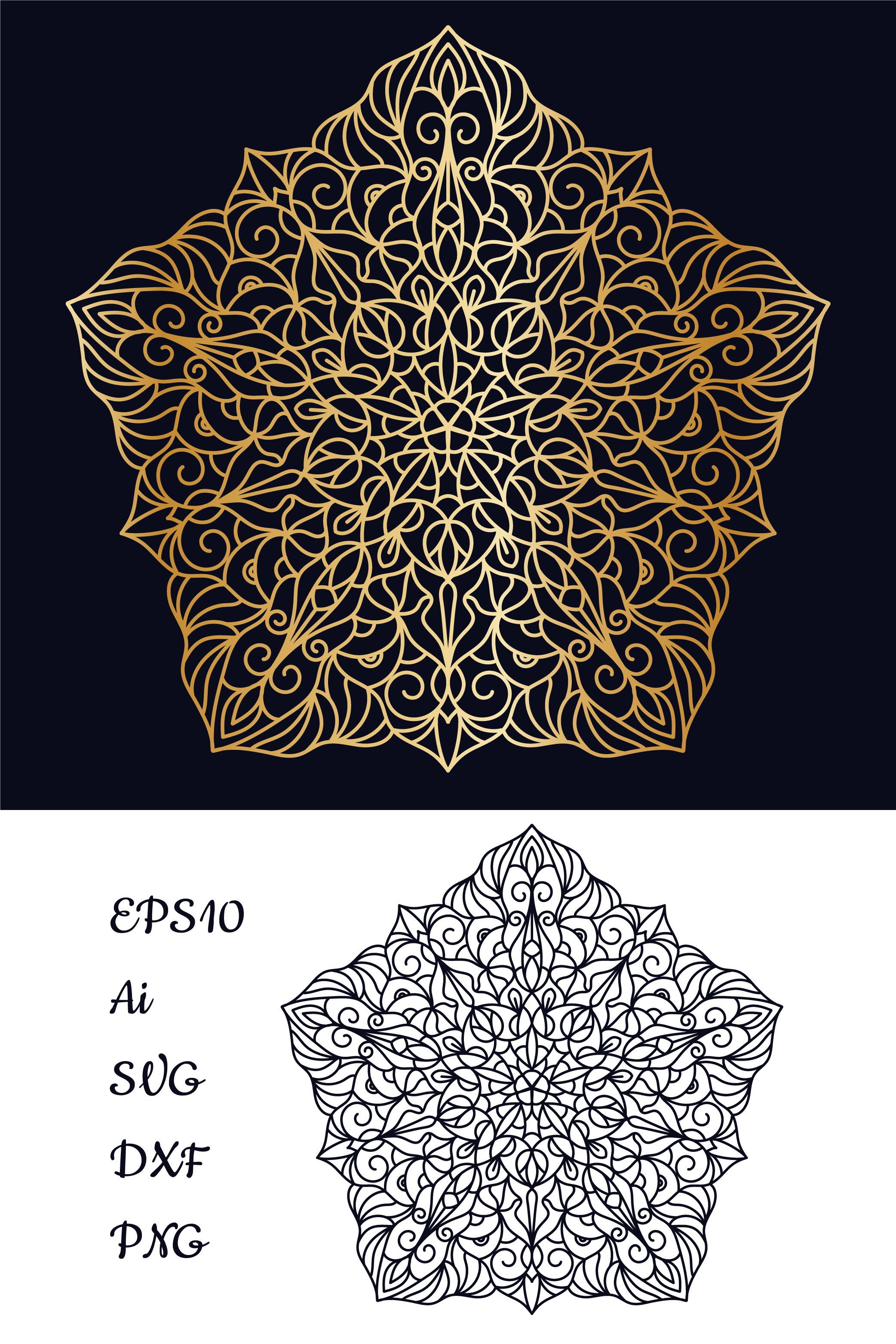 Mandala SVG (1024001)