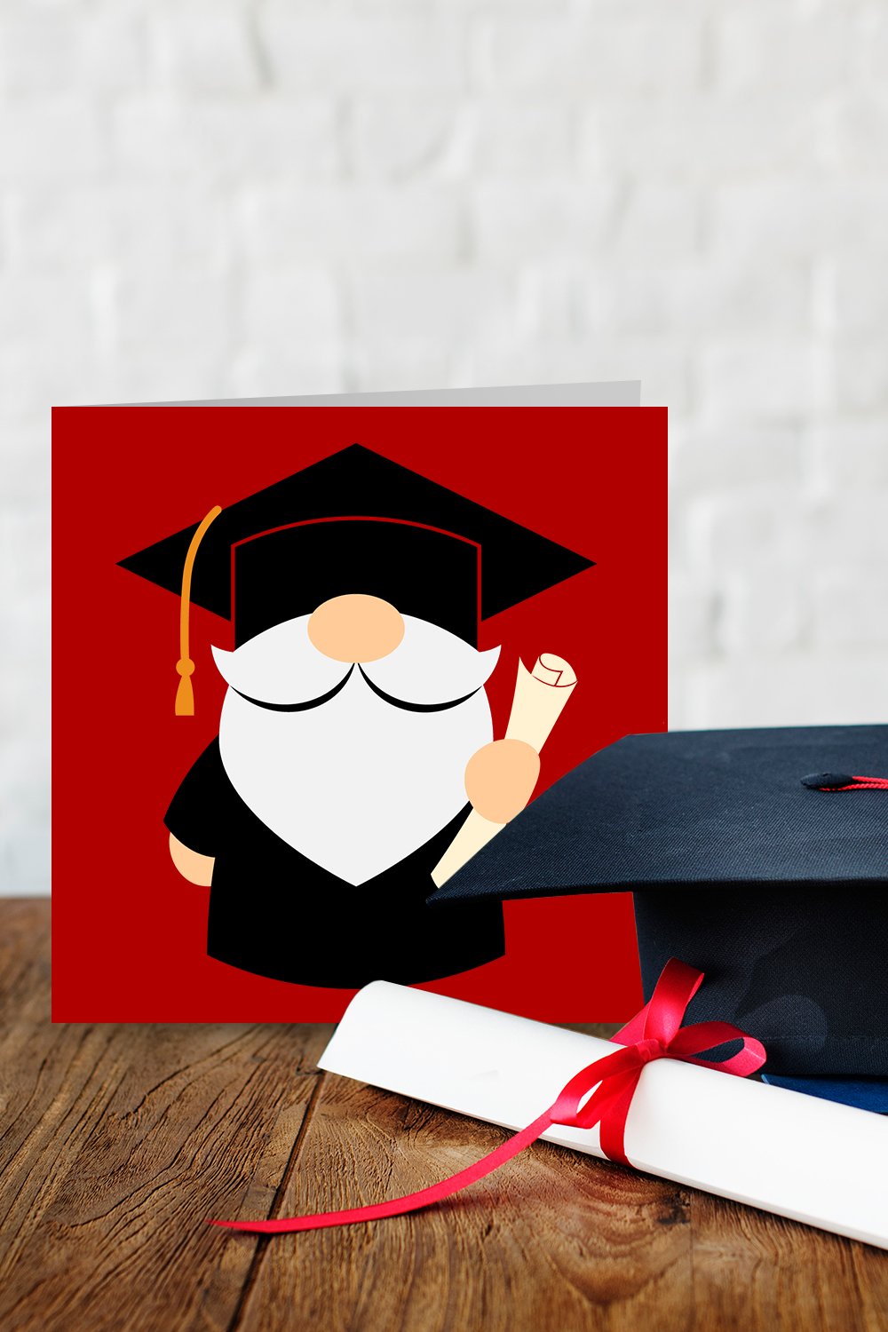 Graduation Gnome SVG File