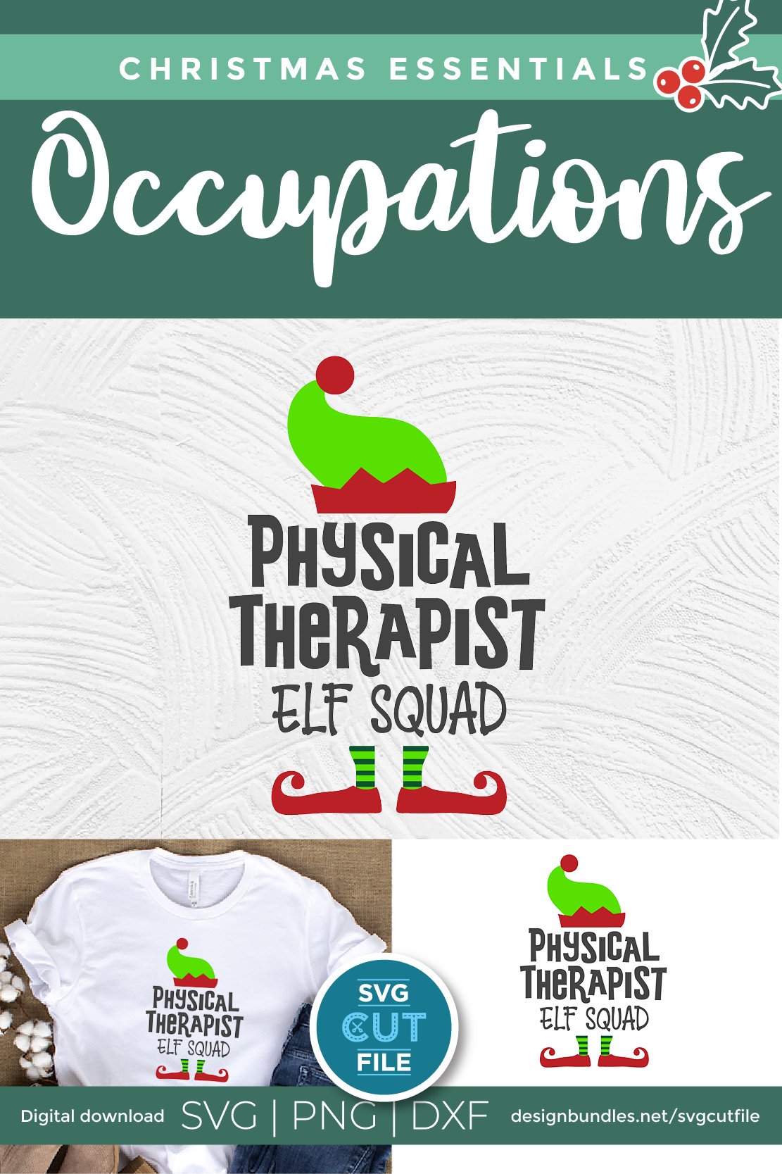 Christmas Physical Therapist svg - Physical (898319)