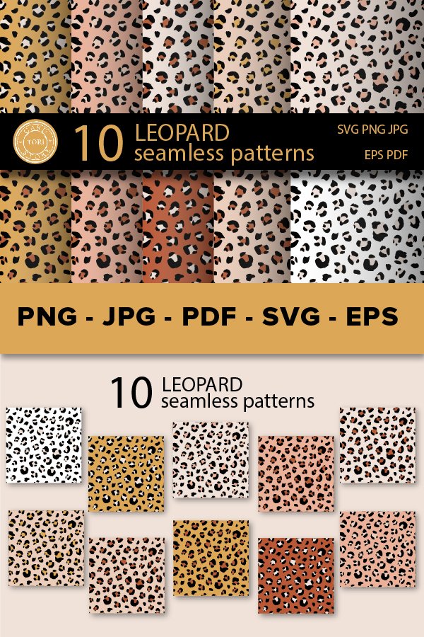 Leopard print SVG Leopard background Leopard (1622189)