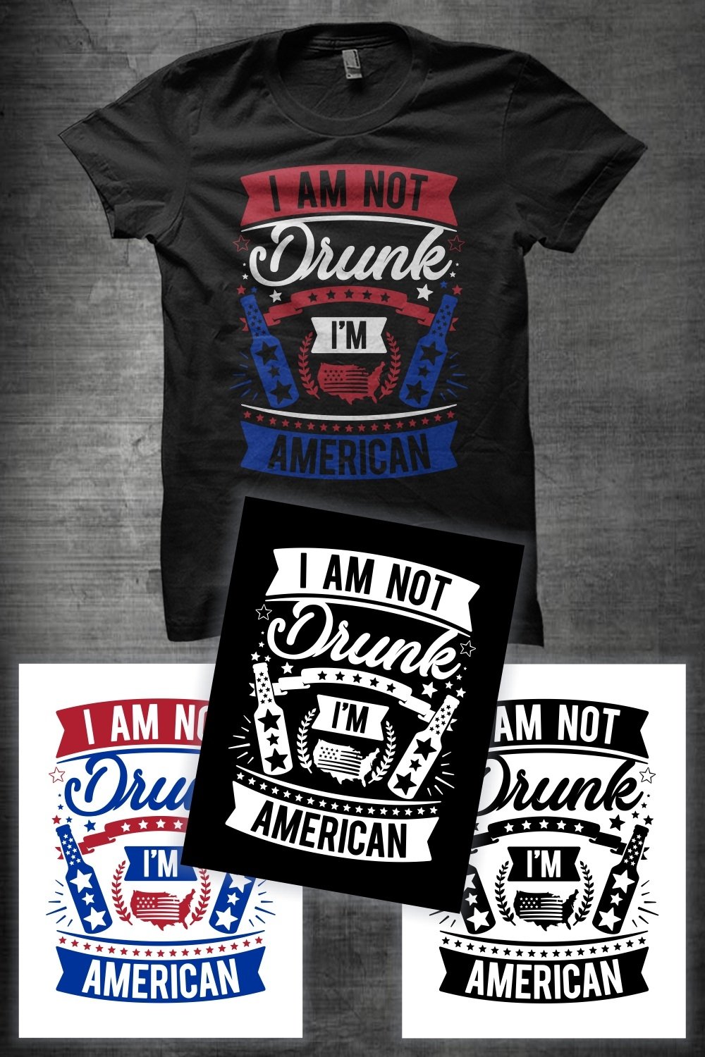 American Quotes - SVG - I Am Not Drunk I'm (2835486)